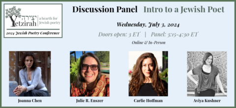 2024 Jewish Poetry Conference: Introduction to a Jewish Poet Panel ...